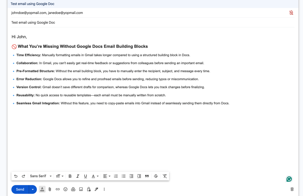 Write & Send Emails Faster with Google Docs Building Blocks – GoBoolean