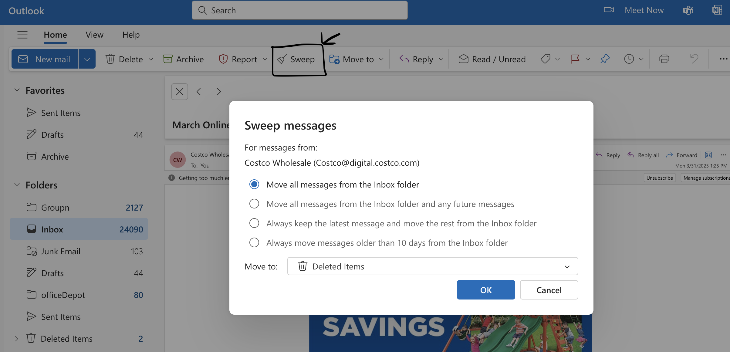 Outlook Sweep: Achieve Inbox Zero with Simple Automation (But Not Too ...